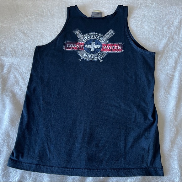 Speedo | Shirts | Vintage 204 Speedo Lifeguard Coast Watch Tank Top ...